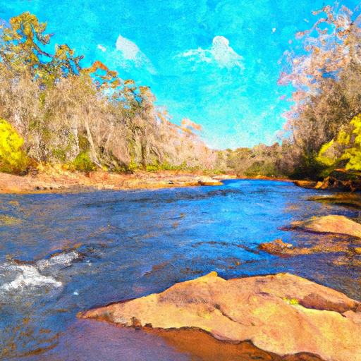 Oconee River Map And Lake